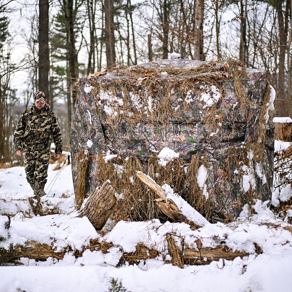 See Through Hunting Blind | Camo Pop Up Deer Hunter Ground Tent Blind ...