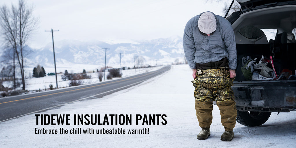 Tidewe Insulated Liner for Chest Waders – TideWe